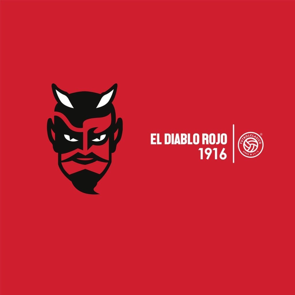 Camiseta El Diablo Rojo 1916 - FUTBOLCLASICO